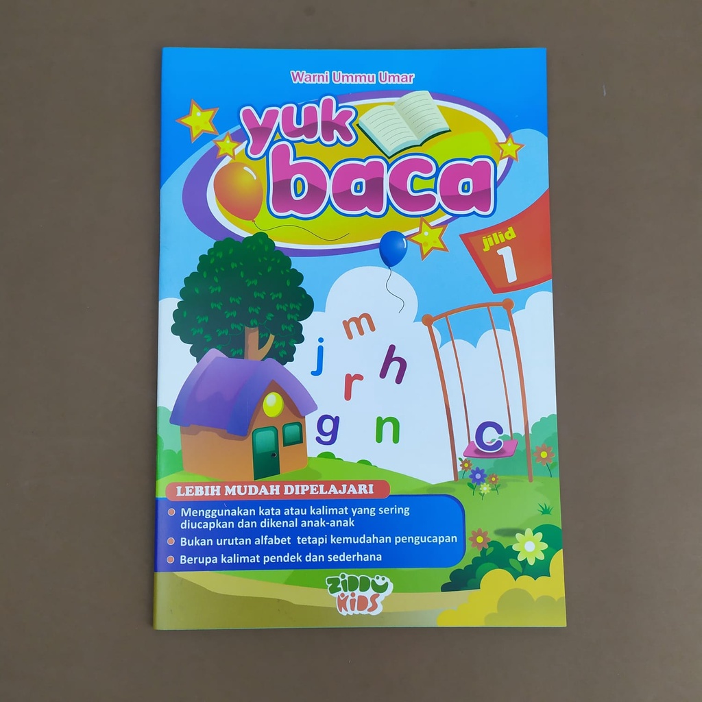 Jual Buku Belajar Membaca Yuk Baca Jilid 1-4 Ziddu Kids untuk TK dan ...