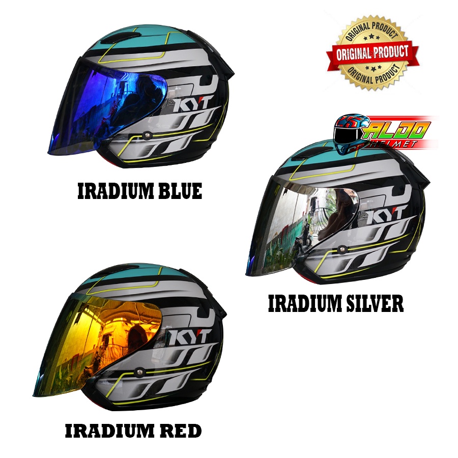 Jual KYT / HELM KYT DJ MARU MOTIF #13 BLACK BLUEIS YELLOW FLUO ORIGINAL KACA VENOM / HELM DJMARU ...