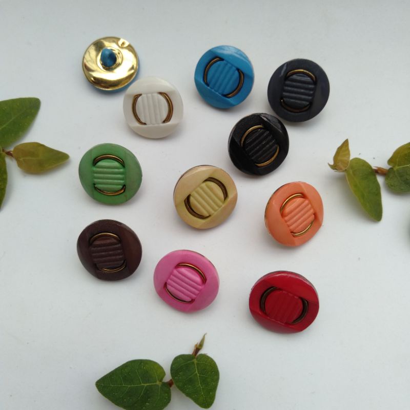 Jual Kancing Baju Warna/20Line | Shopee Indonesia