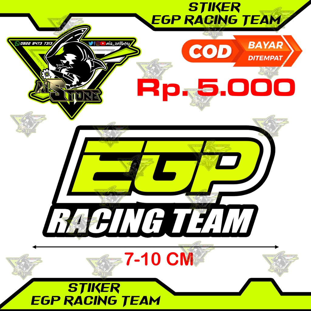 Jual Stiker EGP Racing Team | Shopee Indonesia