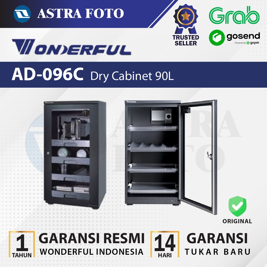 Jual Wonderful AD-096C Digital Dry Cabinet 90L - Dry Box Kamera | Shopee Indonesia