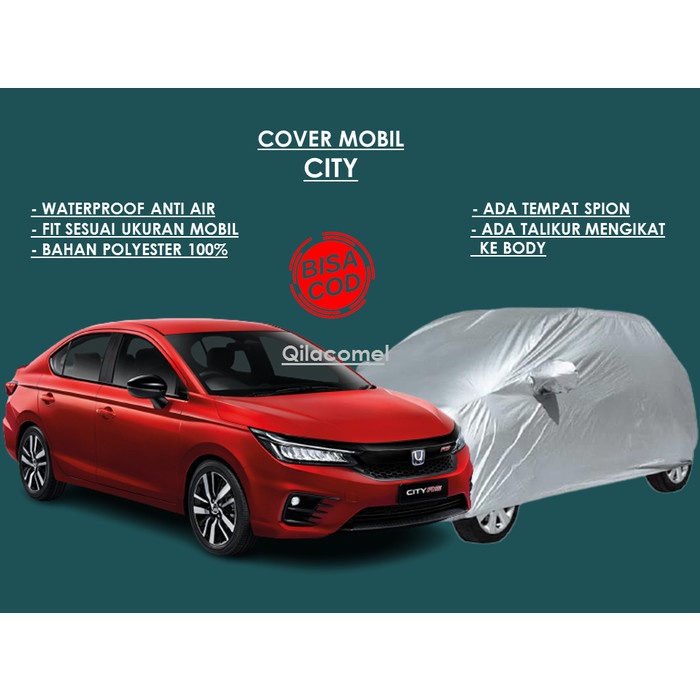 Jual Sarung Mobil CITY Cover Mobil CITY Polyesther Waterproof | Shopee ...