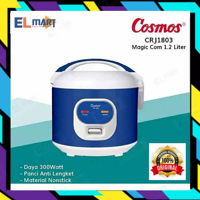 Jual Magic com COSMOS mini 1,2L non stick 3in1 CRJ-1803 / CRJ1803 ...