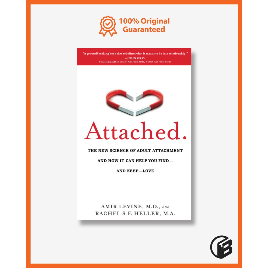 Jual Buku Import Attached by Amir Levine (Original Paperback) - Book ...