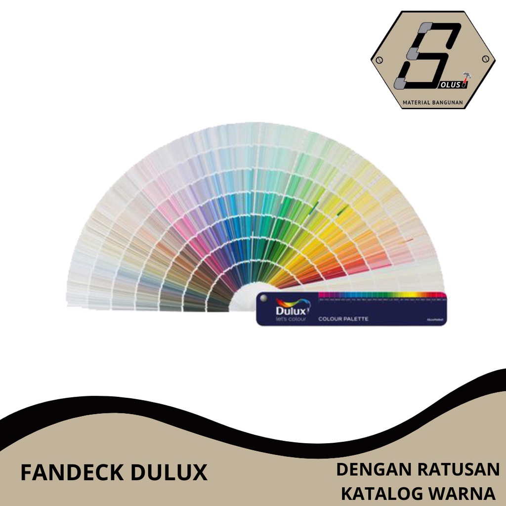 Jual FANDECK DULUX KATALOG WARNA COLOUR PALETTE | Shopee Indonesia