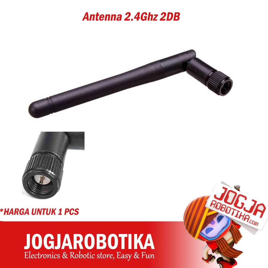 Jual Antena Wifi Antenna 2.4Ghz 2DB WiFi Remote Antenna Rc Transmitter ...