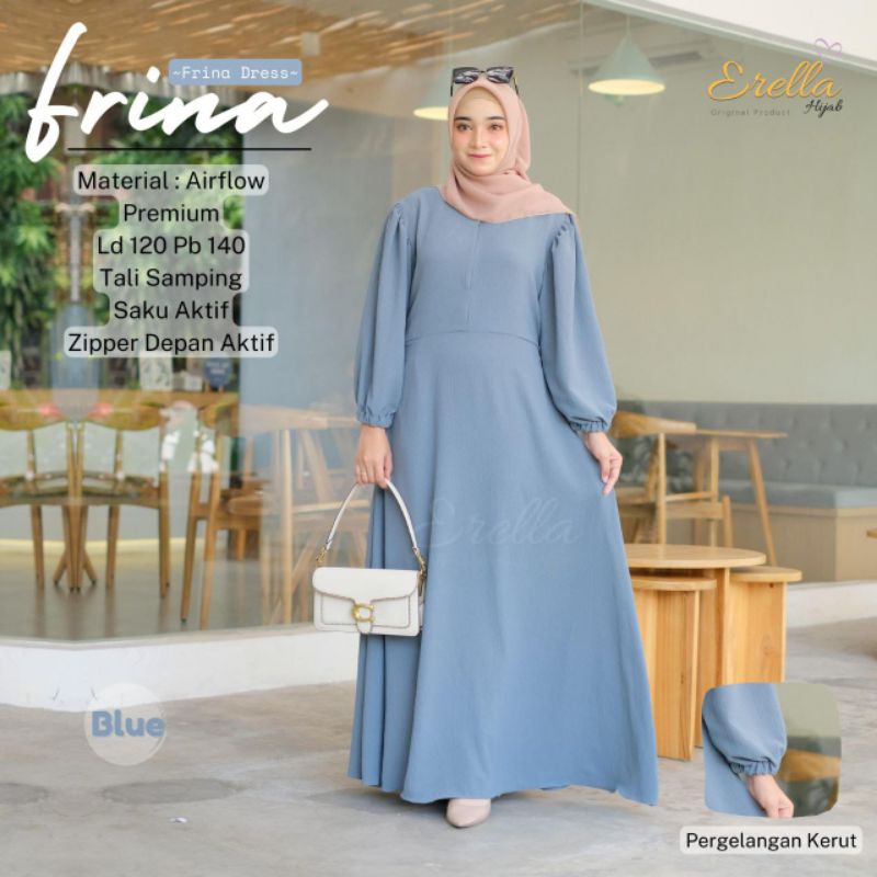 Jual Frina Dress / Airflow / Dress Polos cantik.. | Shopee Indonesia