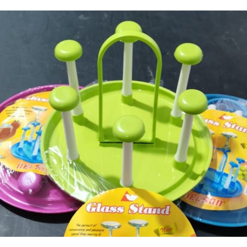 Jual glass stand/tempat gelas/tatakan gelas isi 6 | Shopee Indonesia