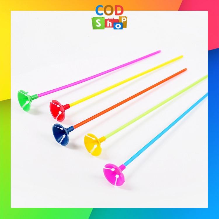 Jual COD - 5509 Pegangan Cup Balon Warna Random / Pegangan Balon ...
