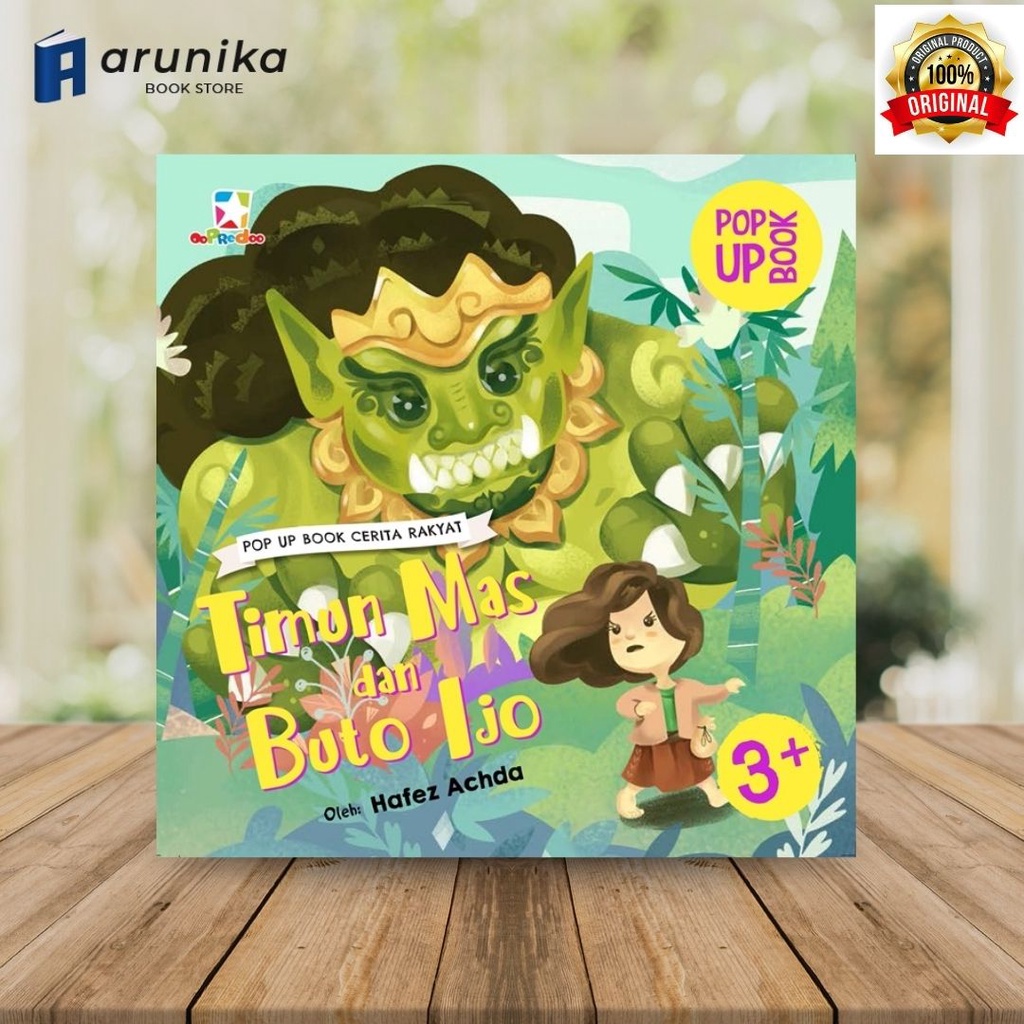 Jual Opredo Pop Up Book Cerita Rakyat Timun Mas dan Buto Ijo - Hafez ...