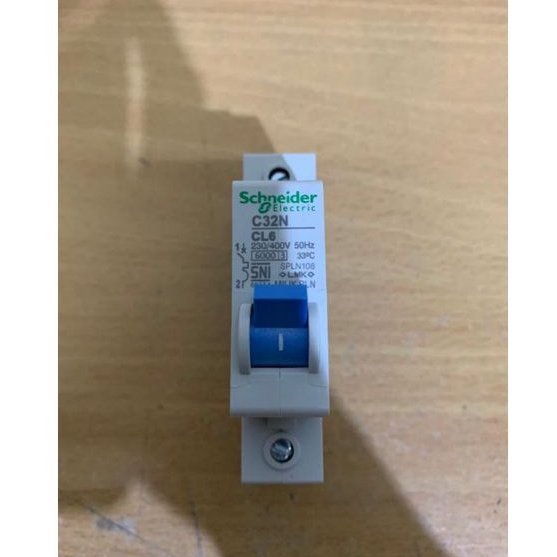 Jual MCB 6 amper Schneider SPLN ORIGINAL | Shopee Indonesia