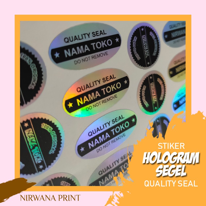 Jual Stiker Hologram Original | Stiker QC PASS QUALITY SEAL MURAH BISA ...