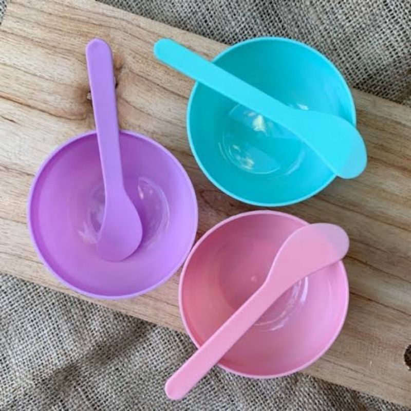 Jual MANGKOK SPATULA MASKER SET 2IN1 ( MANGKOK+SPATULA ) | Shopee Indonesia