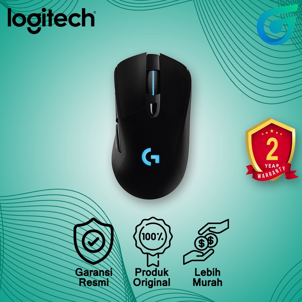 Jual Mouse Gaming Wireless Logitech G703 HERO Lightspeed - Garansi Resmi 2 Tahun | Shopee Indonesia