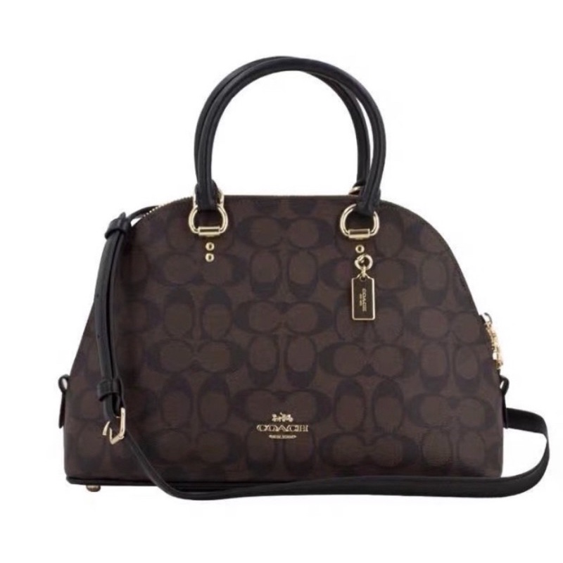 Jual COACH KATY SATCHEL IN SIGNATURE CANVAS (F2558) | Shopee Indonesia