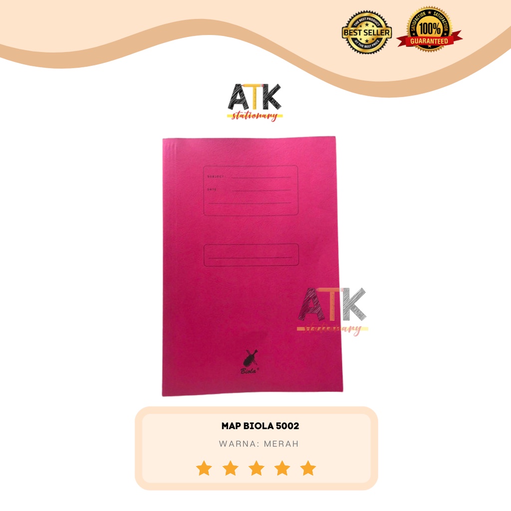Jual Stopmap/ Map Folio 5002 Biola Map Kertas atk | Shopee Indonesia
