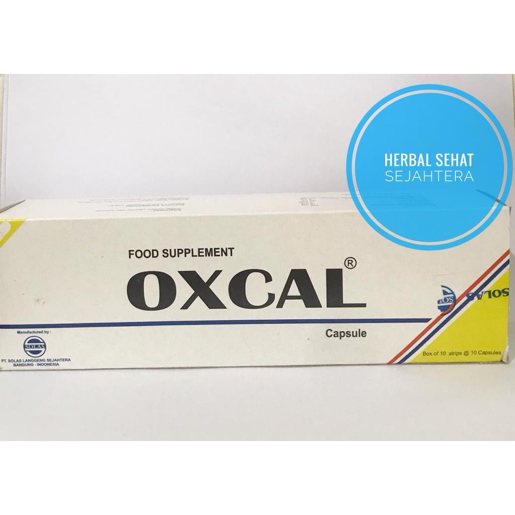 Jual OXCAL oxcal 10 Kapsul / Per Strip-SOLAS | Shopee Indonesia