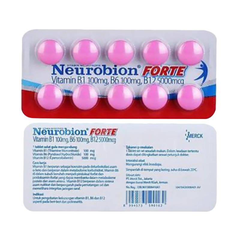 Jual Neurobion Forte Vitamin B Multivitamin Memelihara Kesehatan Saraf ...
