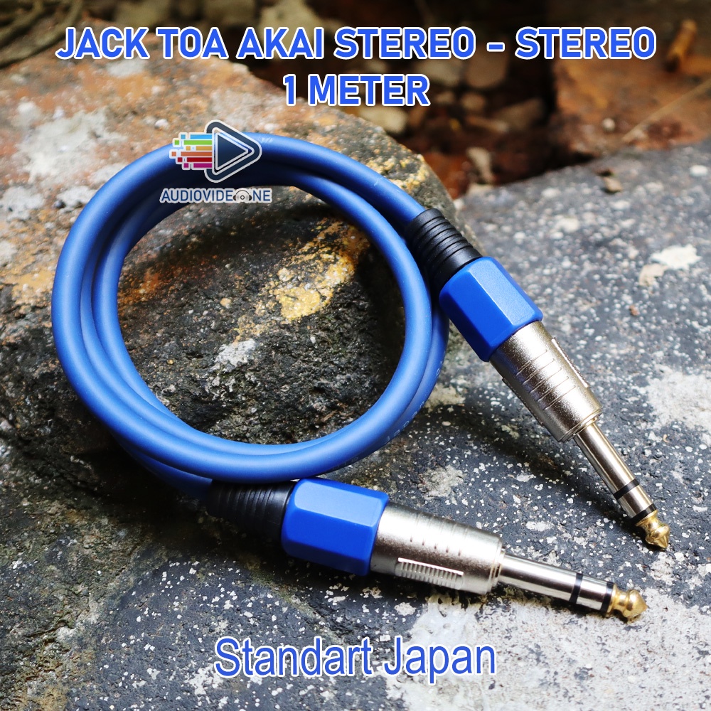Jual Kabel Jack TRS Stereo To Akai Stereo Jek Audio Toa To Toa Standart ...