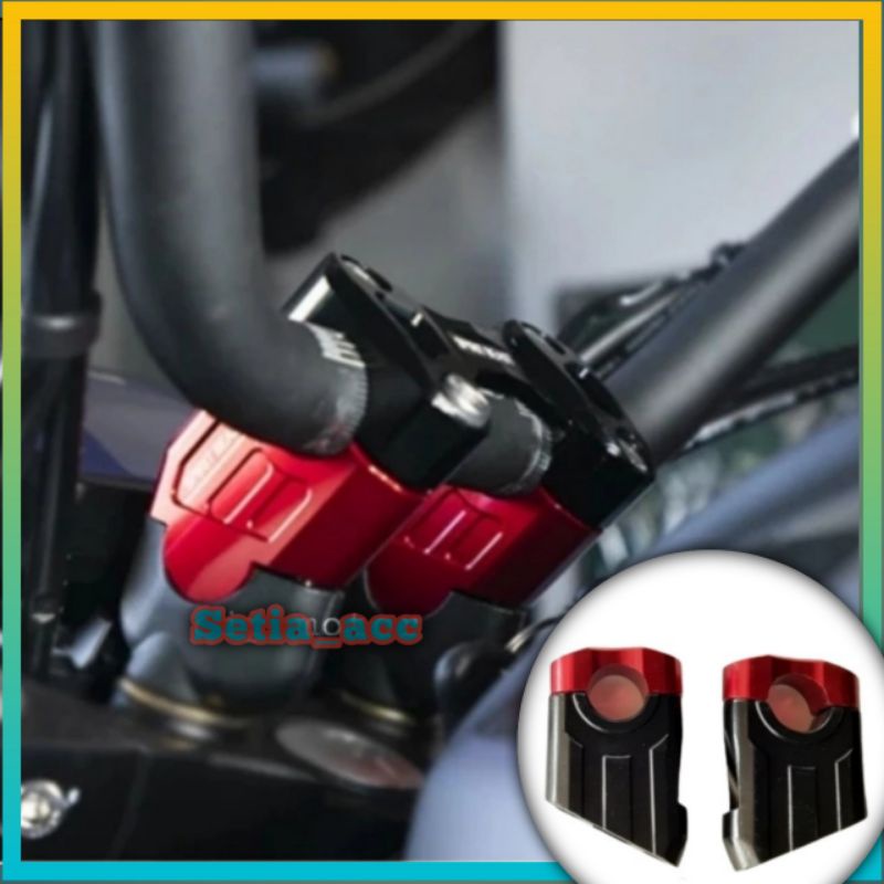 Jual Peninggi Stang Raiser Mundur Vixion Scorpio Rx king Honda CB Tiger ...