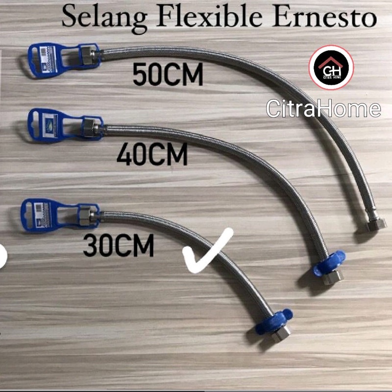 Jual Selang Flexible Anyam 30cm Ernesto | Shopee Indonesia