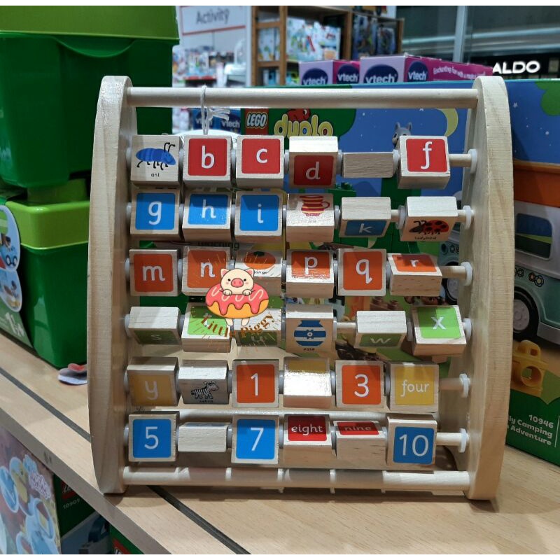 Jual ELC alphabet / abacus teaching frame | Shopee Indonesia