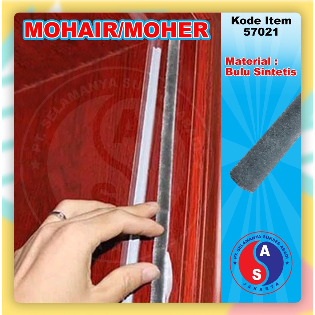 Jual List moher lis pintu bulu peredam pintu peredam suara penghalang ...