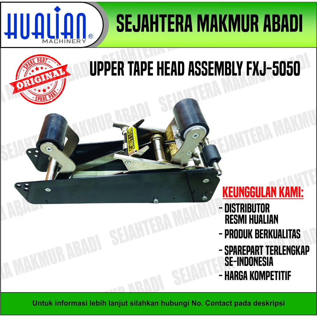 Jual UPPER TAPE HEAD ASSEMBLY FOR CARTON SEALER FXJ - 5050 A | Shopee ...
