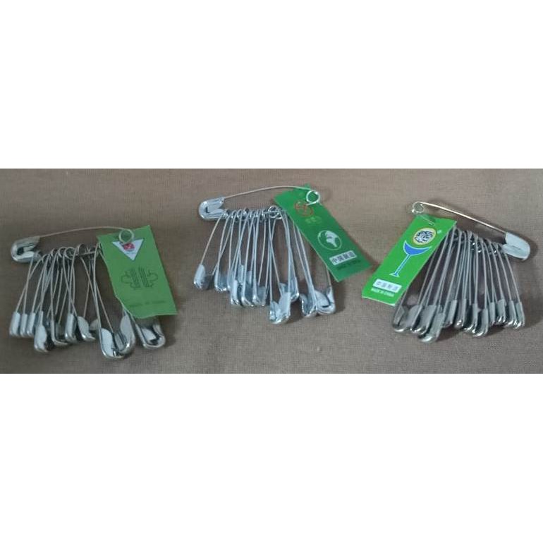 Jual Peniti ukuran Biasa Normal Kecil Besar isi 12pcs 3set READY STOCK ...