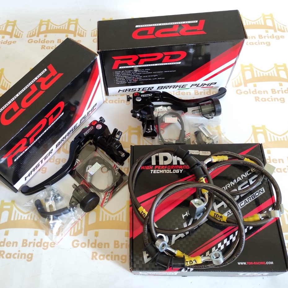 Jual PAKET REM ADV 150 CBS ABS TDR SELANG REM CARBON + MASTER REM RPD ...