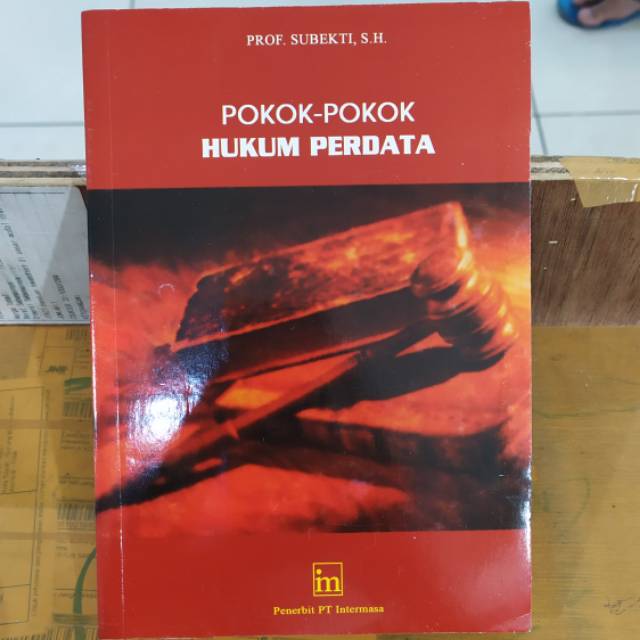 Jual Pokok pokok hukum perdata prof subekti | Shopee Indonesia