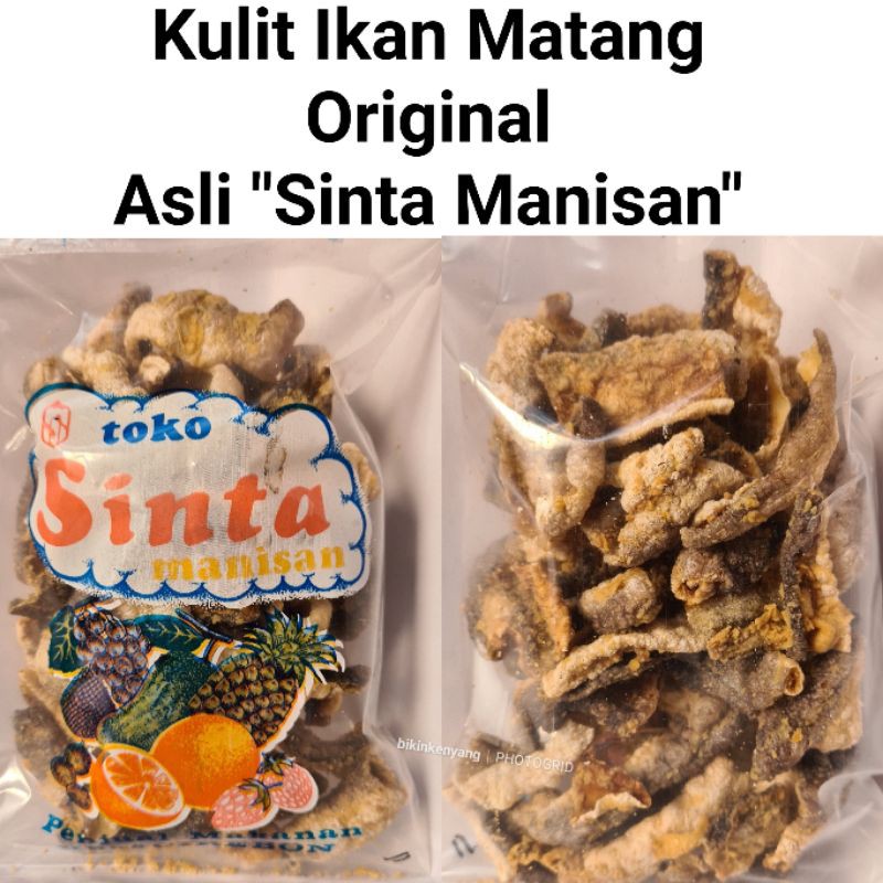 Jual Kulit Ikan Matang Original Asli "Sinta Manisan" Berat - 100 Gram ...