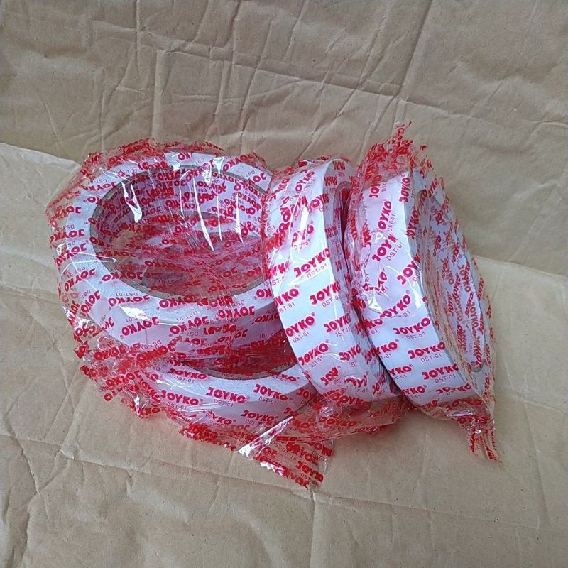 Jual Promo Isolasi DOUBLE TAPE JOYKO 1 inc Dobel tip Grosir | Shopee Indonesia