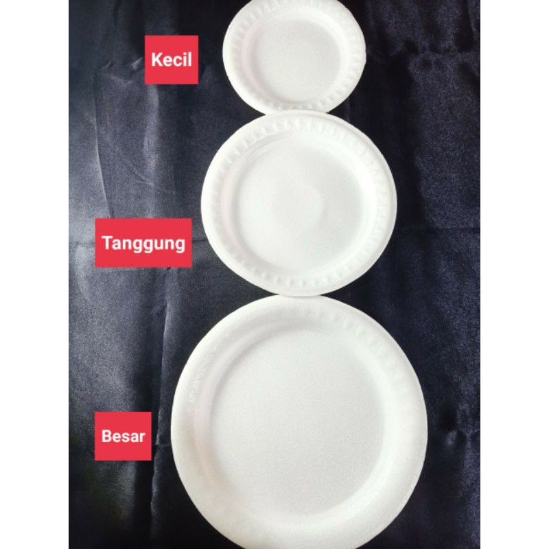Jual STEROFOAM PIRING 5 PCS / FOAM PIRING / STYROFOAM PIRING / FOAM ...