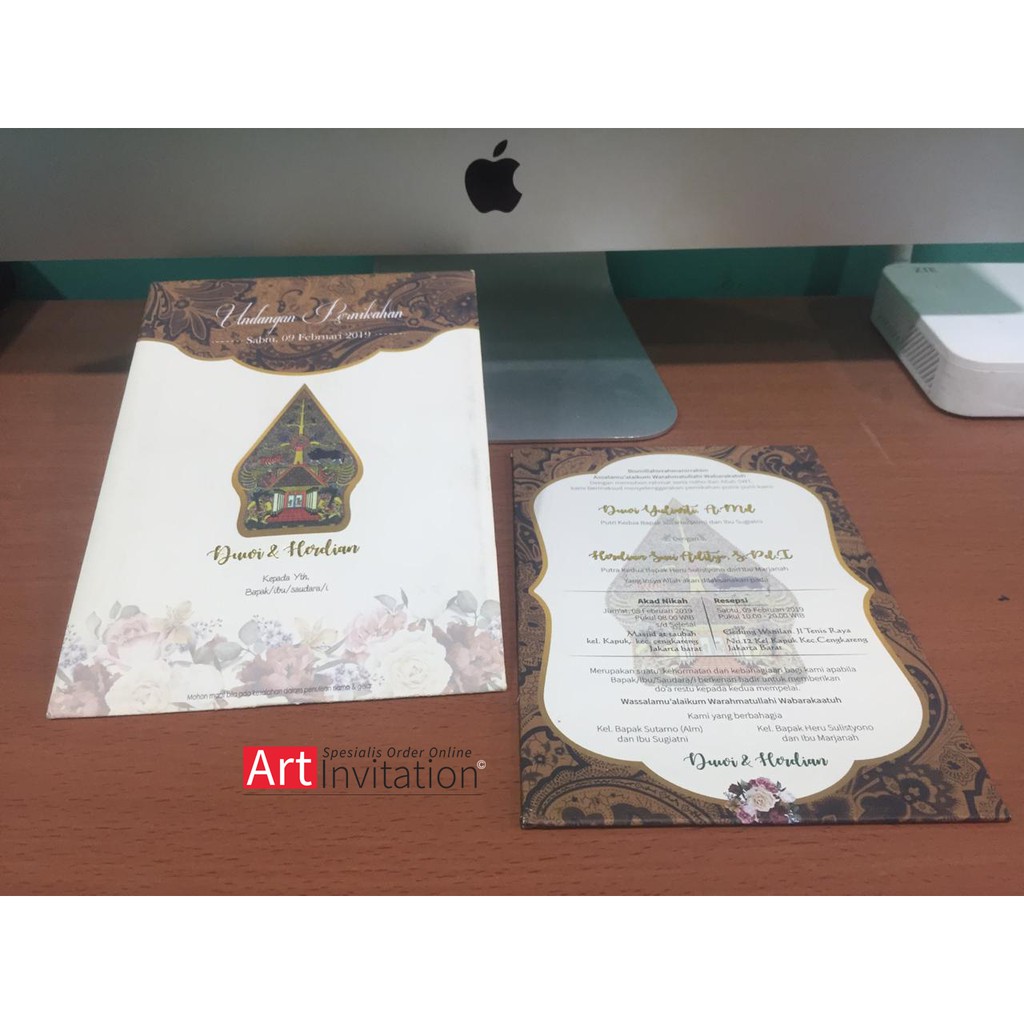 Jual Undangan Pernikahan Custom | Shopee Indonesia