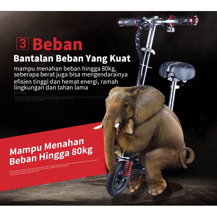 Jual Skuter Elektrik /Skuter Listrik Mini /Foldable Smart Electric ...