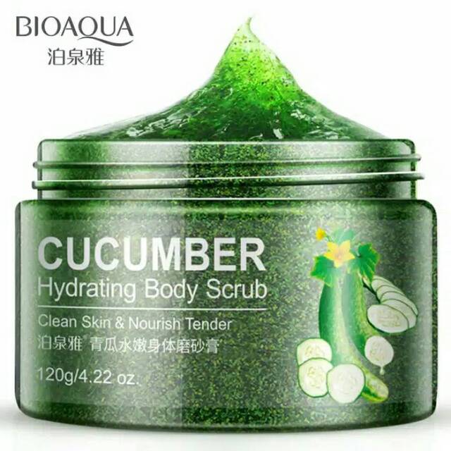 Jual Bioaqua cucumber bodu scrub | Shopee Indonesia