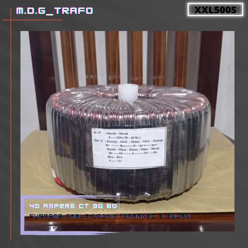 Jual trafo toroid donat 40A CT 90v - 80v murni | Shopee Indonesia