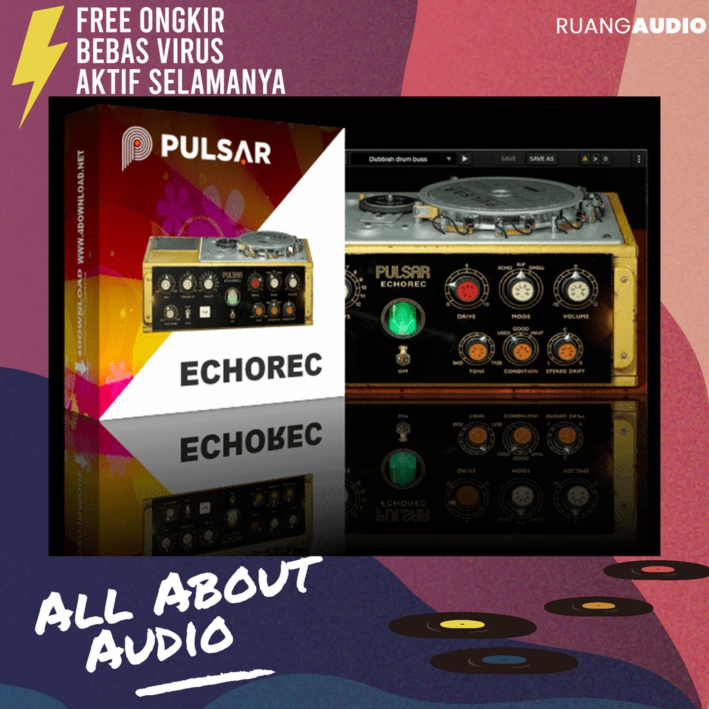 Jual Pulsar Audio Pulsar Echorec v1.4.4 ( Full Activated ) | Shopee Indonesia