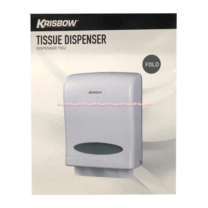 Jual Krisbow Tissue Dispenser Tempat Tisu Box Putih | Shopee Indonesia