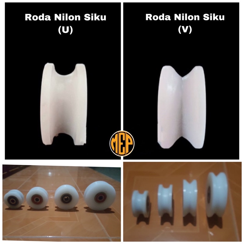 Jual Roda Pintu Pagar Nilon Untuk Rumah. Roda Uk. 8 cm pager besi ...
