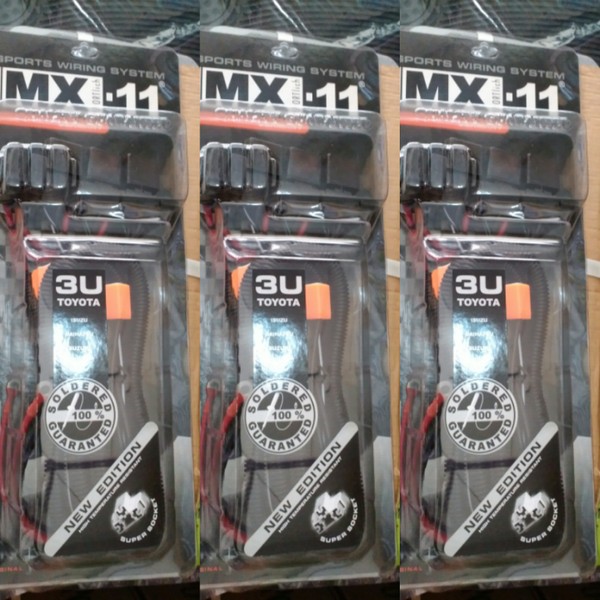 Jual Kabel Relay Set Cable Mx11 3 Relay 2 Lampu H4 | Shopee Indonesia