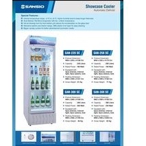 Jual Showcase Cooler 1 Pintu Sansio Kapasitas 258 Liter San-258 SC ...