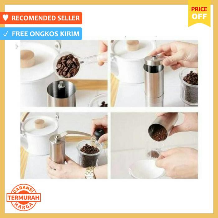 Jual Giling Kopi Manual Penggiling Kopi Portable Coffee Grinder - Dapur - Coffee Maker | Shopee ...
