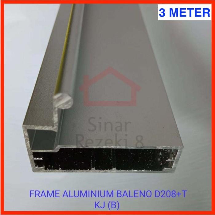 Jual FRAME Aluminium Kaca Pintu Handle Lemari Kitchen Profil Lis FHD ...