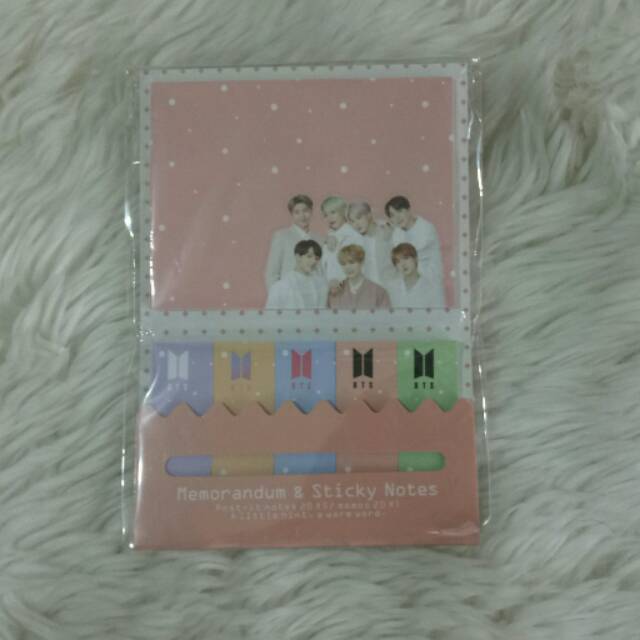 Jual [Fanmade Goods] BTS "Sticky Notes" --> Caption "di BACA" dulu ...