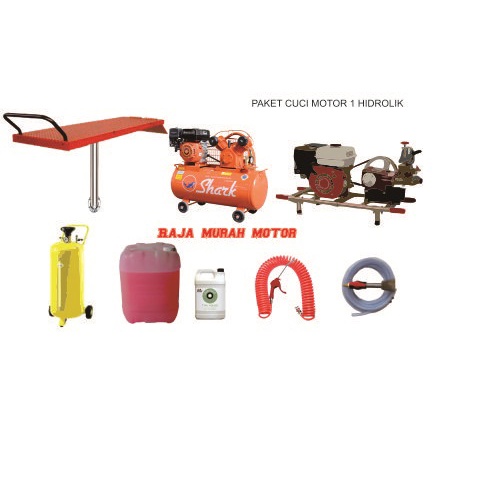 Jual PAKET USAHA CUCI MOTOR SALJU 2 HIDROLIK BISNIS STEAM CARA BUKA PEMULA MODAL KEUNTUNGAN DAN ...