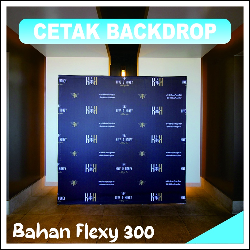 Jual BACKDROP PAMERAN FLEXI 280 PROMO HARGA TERMURAH | Shopee Indonesia