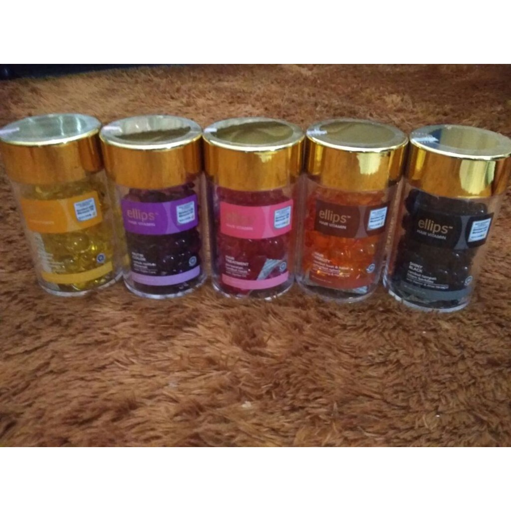 Jual Ellips Hair Vitamin Elips Vitamin Rambut Botol Isi 50 | Shopee ...
