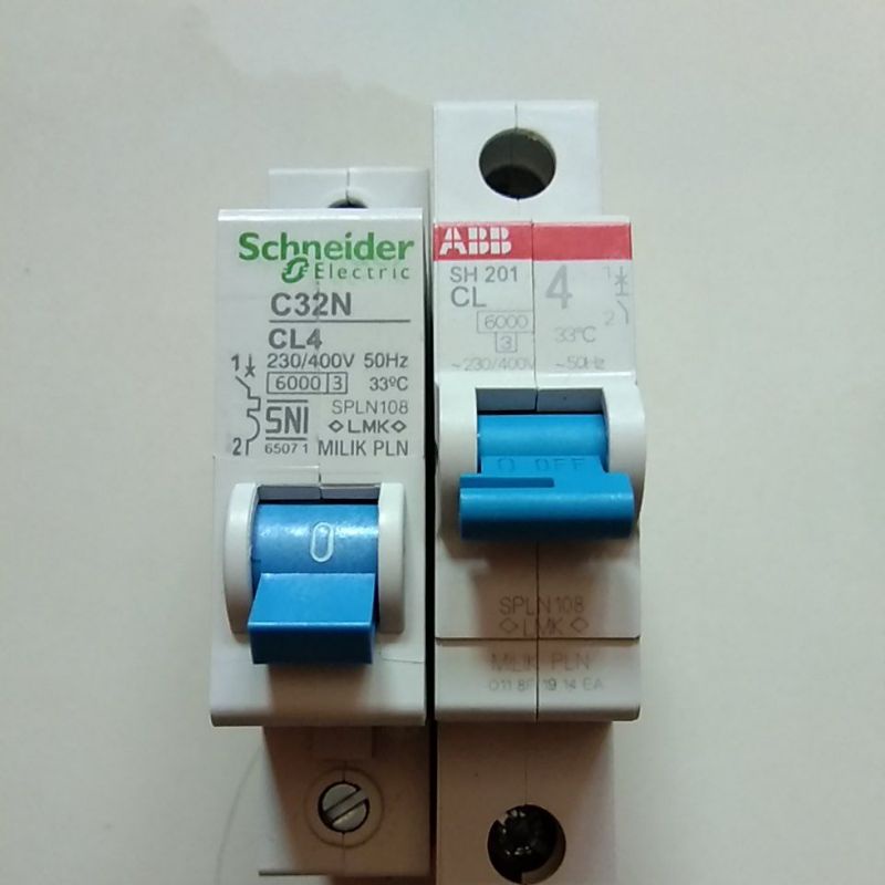 Jual mcb schneider,ABB 4 ampere modifikasi | Shopee Indonesia